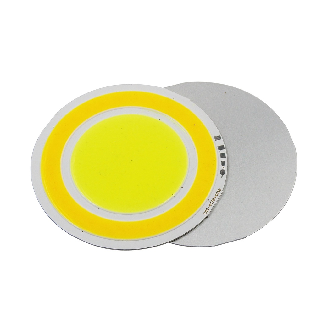 5.6*2W LED Round COB Module Panel DC12V/450mA 82MM Dual CCT Warm White + White | SatisLED